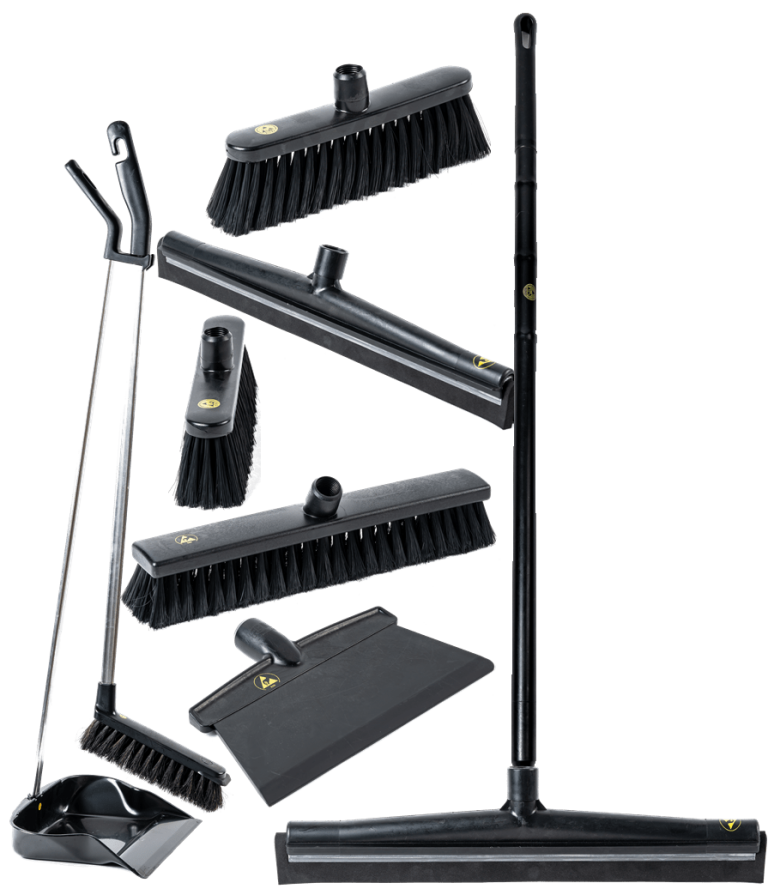 ESD Ex Floor Brooms Brushes Scraper Squeegees - Zapworx