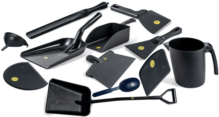 Scoops, Shovels, Spatulas, Scrapers and Funnel - Zapworx