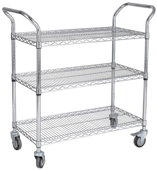 ESD Anti-Static Non-Sparking Cleanroom Trolleys & Shelving - Zapworx