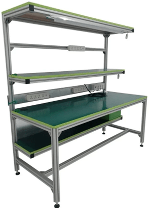ESD Anti-Static Modular Workbench Conveyors Trolleys - Zapworx
