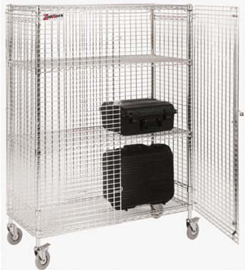 ESD Anti-Static Non-Sparking Cleanroom Trolleys & Shelving - Zapworx