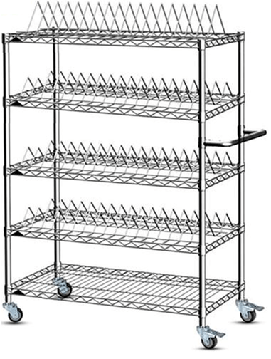 ESD Anti-Static Non-Sparking Cleanroom Trolleys & Shelving - Zapworx