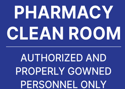 ESD Anti-Static Cleanroom Signage - Zapworx