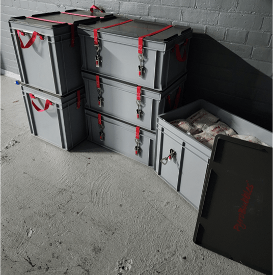 UN approved Hazardous Materials Containers with PyroBubbles - Zapworx